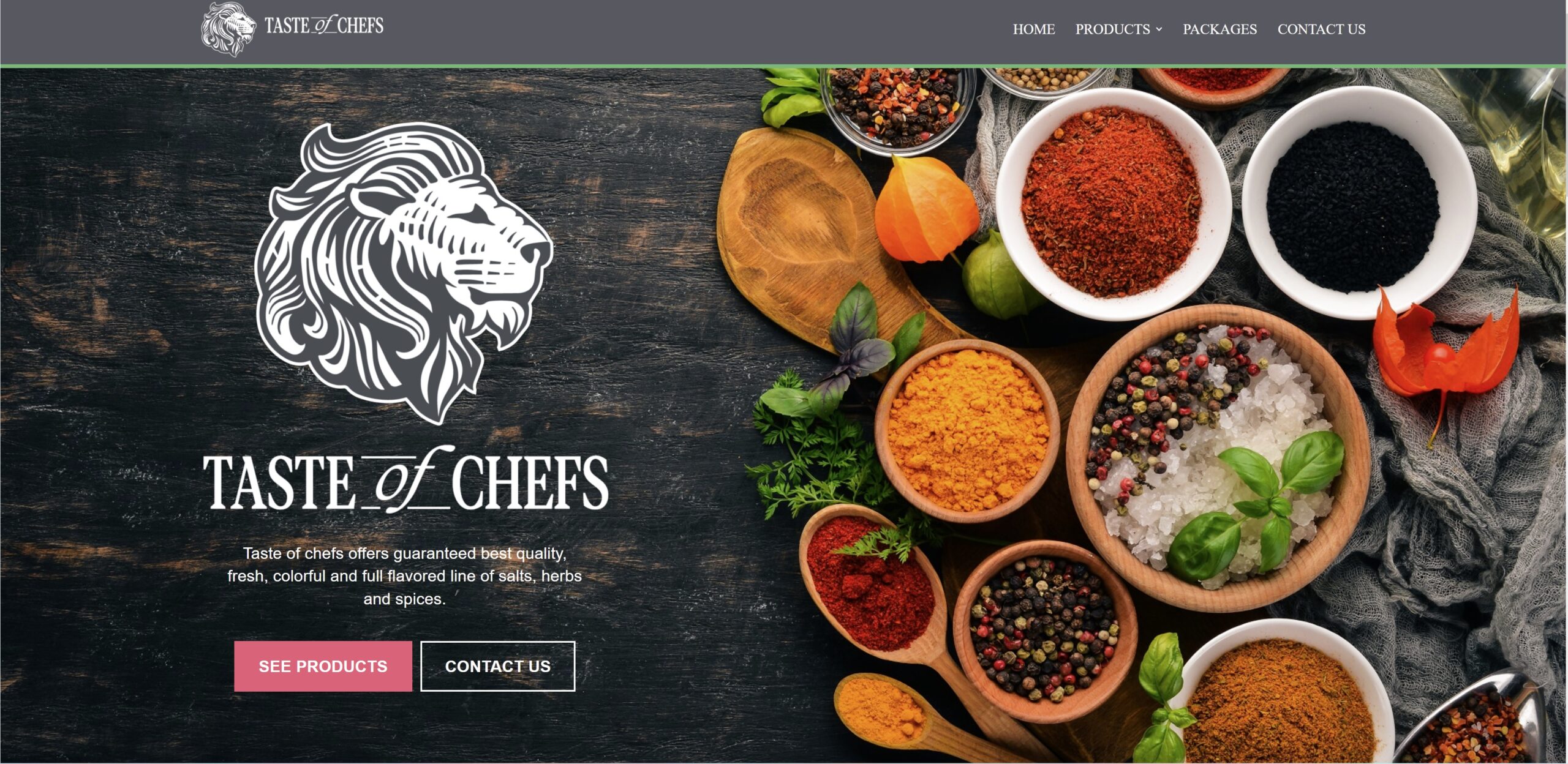 Taste of chefs offers guaranteed best quality, fresh, colorful and full ...
